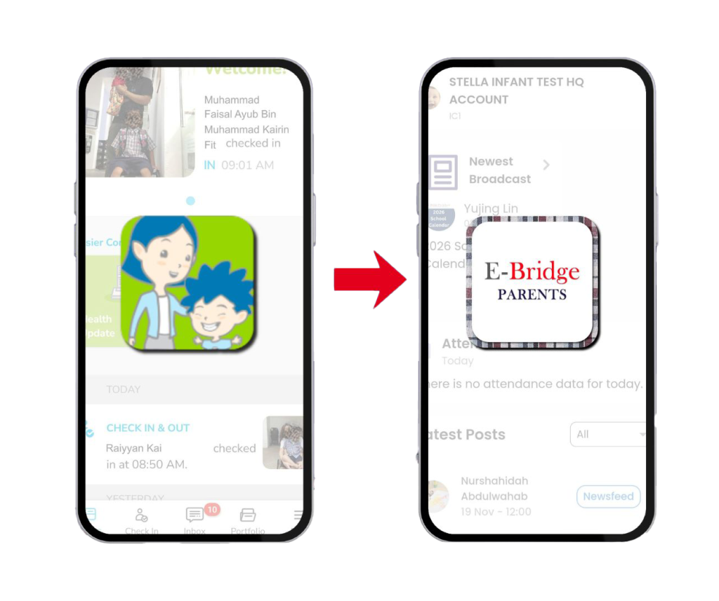 E-Bridge Parents app - E-Bridge Pre-School