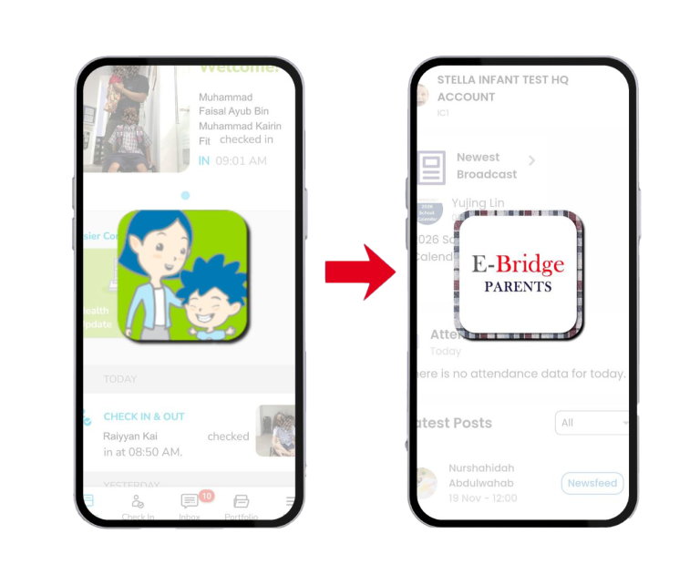 E-Bridge Parents app - E-Bridge Pre-School
