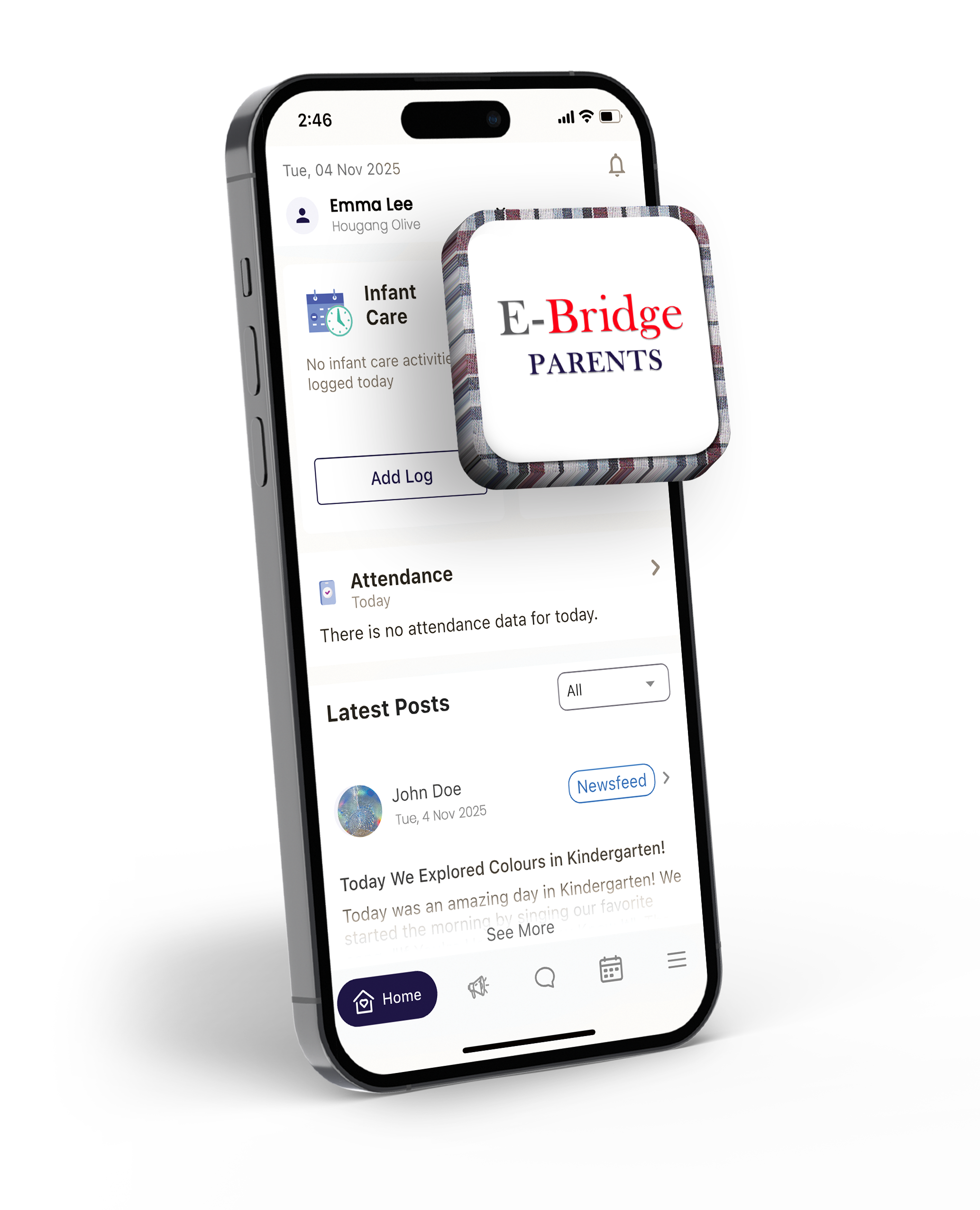 E-Bridge Parents app - E-Bridge Pre-School