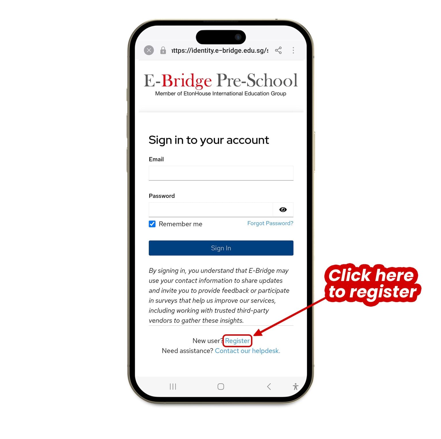 E-Bridge Parents app - E-Bridge Pre-School
